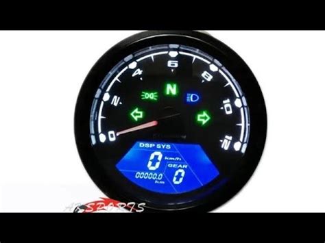 Painel Digital Universal Para Moto Review Youtube