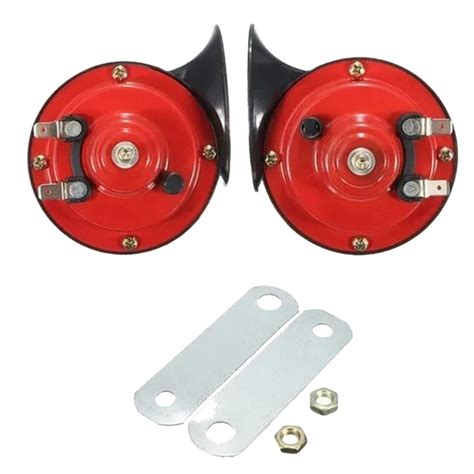 Buzina Dupla Caracol Automotiva ASTRA Som Agudo Grave Forte 12v