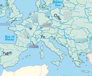 Europe S Rivers Diagram Quizlet