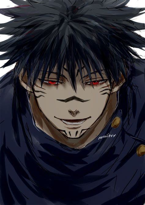 Megumi Fushiguro As Sukunas Vessel Jujutsu Handsome Anime Guys