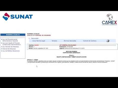 Guía completa de la Ley General de Aduanas en Perú Trámites