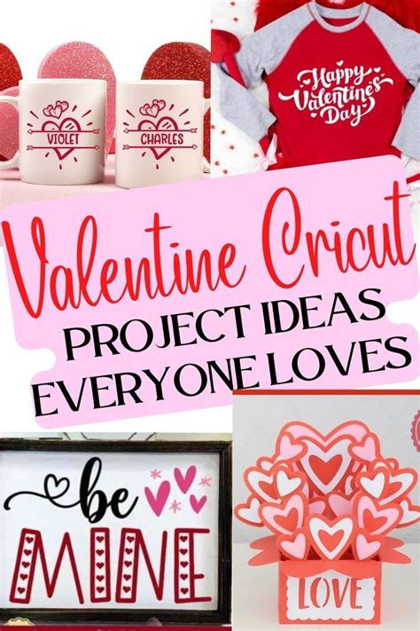 Diy Cricut Valentine Crafts And Project To Make And Sell Cricut Valentine Ideas Cricut