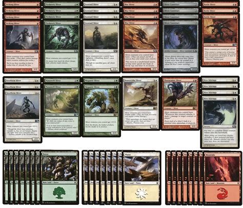 Amazon Sliver Deck Modern Legal Custom Built Magic The