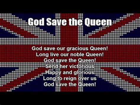 National Anthem Of The United Kingdom God Save The Queen Nightcore