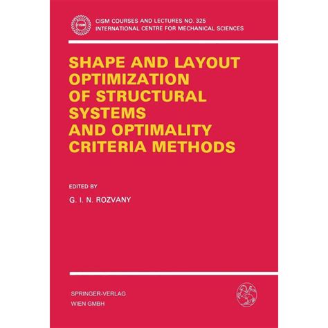 shape and layout optimization of structural systems and optimality criteria methods submarino