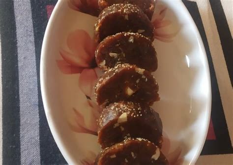 Date Dry Fruit Roll Khajoor Roll Recipe By DrPushpa Dixit Cookpad