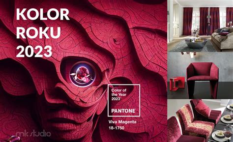 Viva Magenta kolorem roku 2023 według Instytutu Pantone BLOG MK Studio