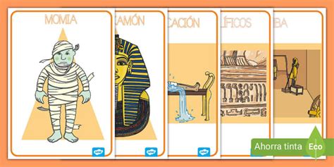 Pósters Egipto profesor hizo Twinkl