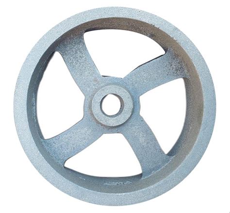 6inch Cast Iron Casting Pulley For Single Grinder Crane Single Groove