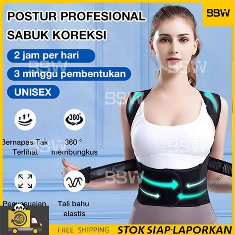 Jual Posture Corrector Belt Penyangga Punggung Generasi Ke 3 Korset