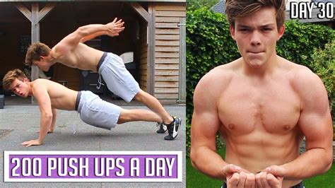 Push Ups A Day For Days Challenge Insane Body Results How To