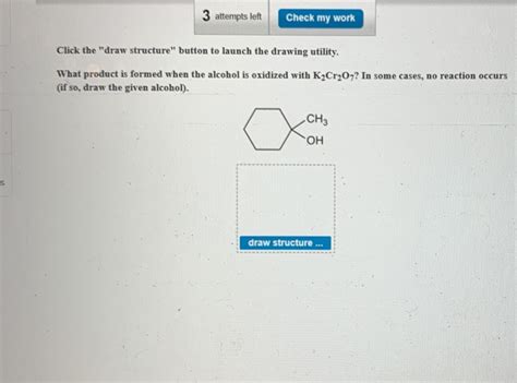 Solved Attempts Left Check My Work Click The Draw Chegg