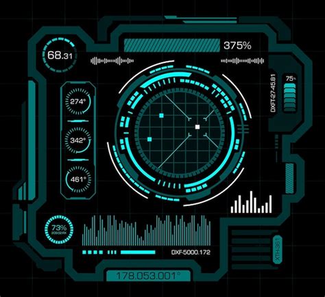 Premium Vector Hud Interface Art Vector With Concept Futuristic