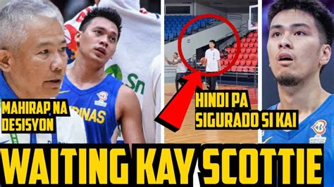 GILAS KAI SOTTO HINDI PARIN SIGURADO SCOTTIE THOMPSON INAANTAY PARIN