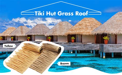 Amazon Mexican Tiki Hut Grass Skirting Roof Tiki Bar Grass Duck