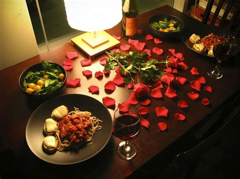 Ideas para una cena romántica Cocina