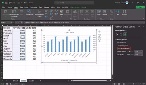 How To Add Or Remove A Secondary Axis In An Excel Chart Gear Up Windows
