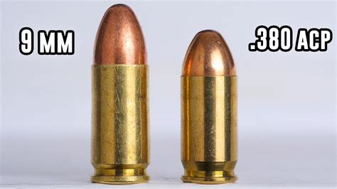 380 ACP vs 9 mm Qué Cartucho es Mejor YouTube
