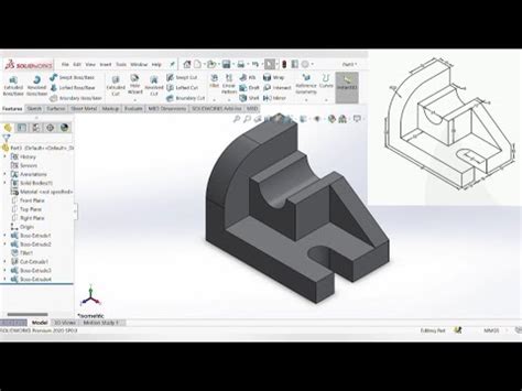 SOLIDWORKS PART DESIGN FEATURES EXTRUDED CUT EXTRUDED BOSS BASE