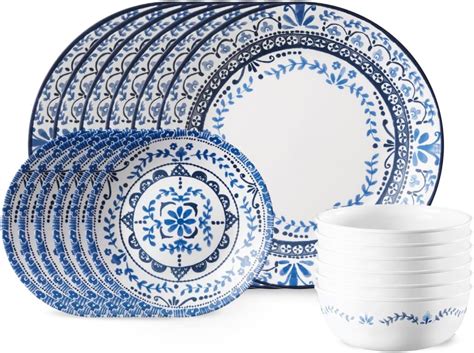 Corelle Portofino Dinnerware Set 18 Piece 6 X 26cm Dinner Plate 6 X