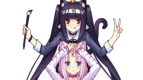 Fondos de pantalla ilustración Nekomimi Anime Chicas anime