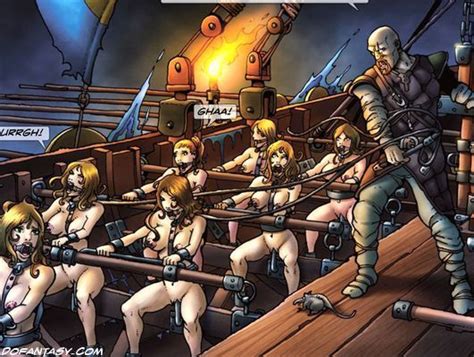 Femdom Galley Slave Art Cumception