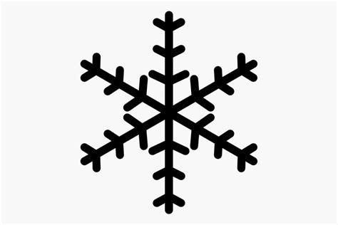 Simple Snowflake Svg Free Clip Art Library