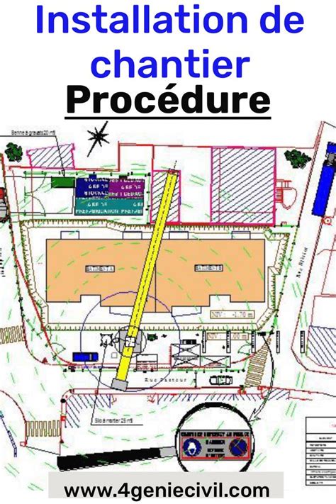 Guide Pratique Pour R Ussir L Installation De Chantier Proc Dure