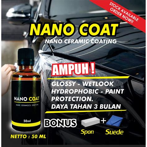 Jual NANO CERAMIC COATING NANO COATING PENGKILAP BODY MOBIL MOTOR