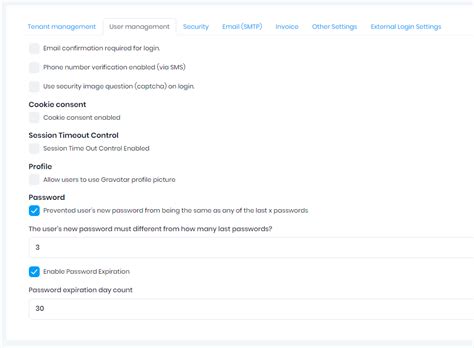 Features Mvc Core Host Settings Documentation Center