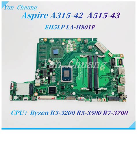 EH5LP LA H801P For Acer Aspire A315 42 A515 43 A315 42G A515 43G Laptop