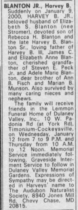 Harvey Benjamin Blanton Jr Find A Grave Memorial
