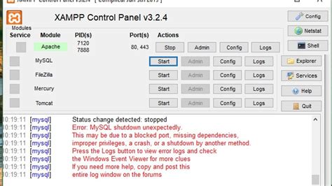 Mysql Not Starting In Xampp The 6 Correct Answer Barkmanoil