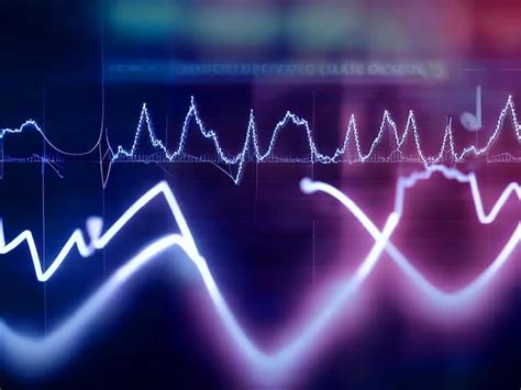 Un electrocardiograma ECG o gráfico de ECG que muestra la actividad