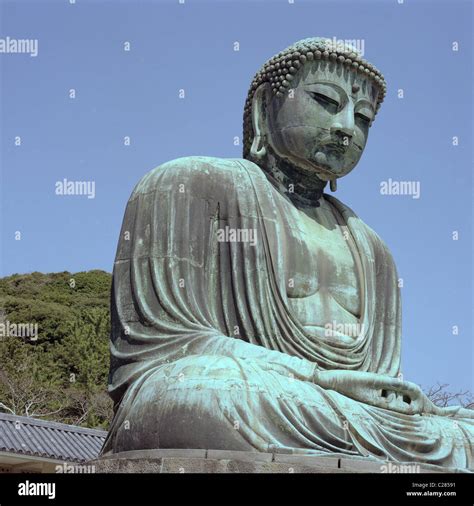 The Great Buddha Of Kamakura Japan Stock Photo Alamy