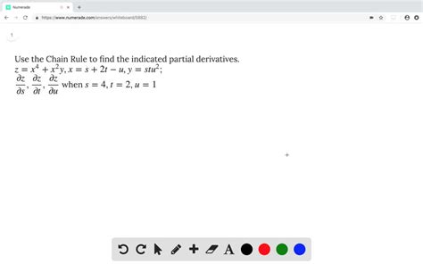 use appropriate forms of the chain rule to find the d… solvedlib