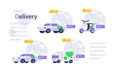 Concepto de servicio de entrega en línea seguimiento de pedidos icono