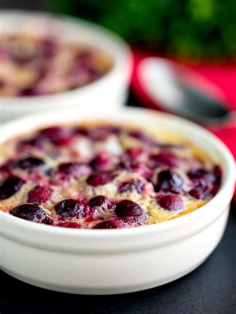 Cherry Clafoutis Classic French Dessert Krumpli