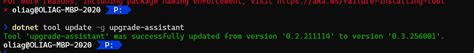 Upgrading The Tool Fails If I Have Multiple NuGet Package Sources