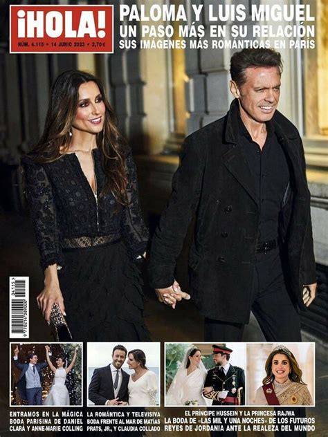 La escapada romántica de Luis Miguel y su nueva novia Paloma Cuevas