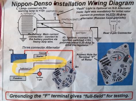 Denso Wire Alternator Wiring Diagram For Your Needs