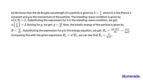 solved a particle of mass m moves in a one dimensional box of length l take the potential