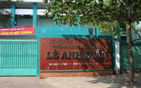 Trường THPT Lê Anh Xuân tphcm