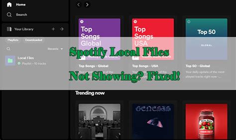fix spotify local files not showing [workable] audbite