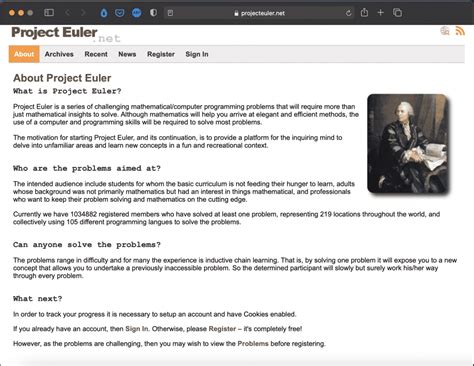 Github Villarpedr Proyecto Euler A Curated Compilation Of Solved