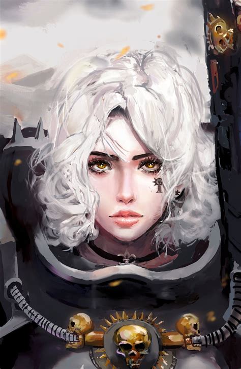 Adepta Sororitas By Martin Rimaginarywarhammer