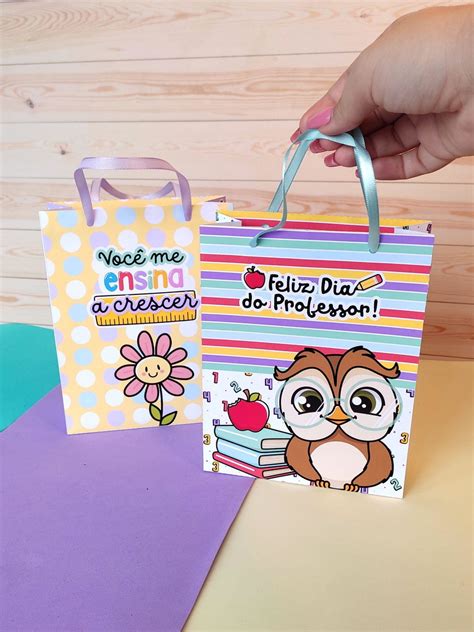 Kit Dia Dos Professores Loja Mak Elo Produtos Especiais