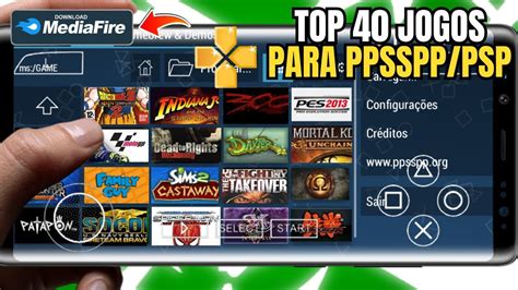 TOP 40 MELHORES JOGOS PARA PPSSPP PSP ANDROID EM 2024 Experimente A