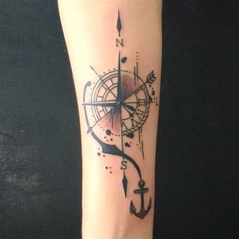Tatuagem de Bússola O que Significa Dicas Mais de 60 Inspirações