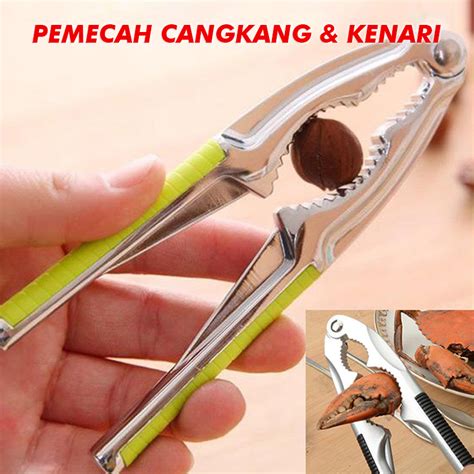 Jual Alat Pemecah Cangkang Kepiting Dan Biji Kenari Penghancur Biji Kenari BB Shopee Indonesia